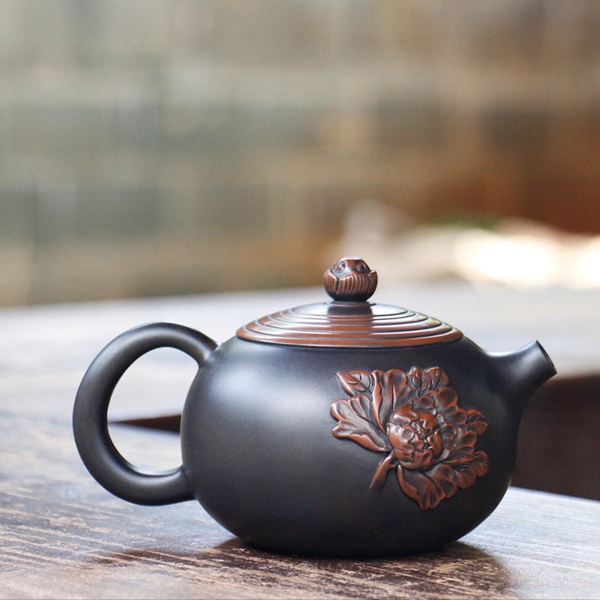 Jian Shui Clay "Ji Xiang" Teapot by Lei Xing Hua Yunnan Sourcing Tea Shop