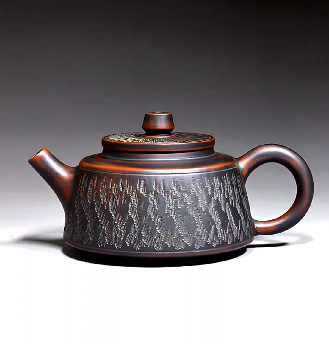 Qin Zhou Nixing Clay Teapot "Tiao Dao Ba Wang" by Hu Ying Jia — Yunnan Sourcing Tea Shop