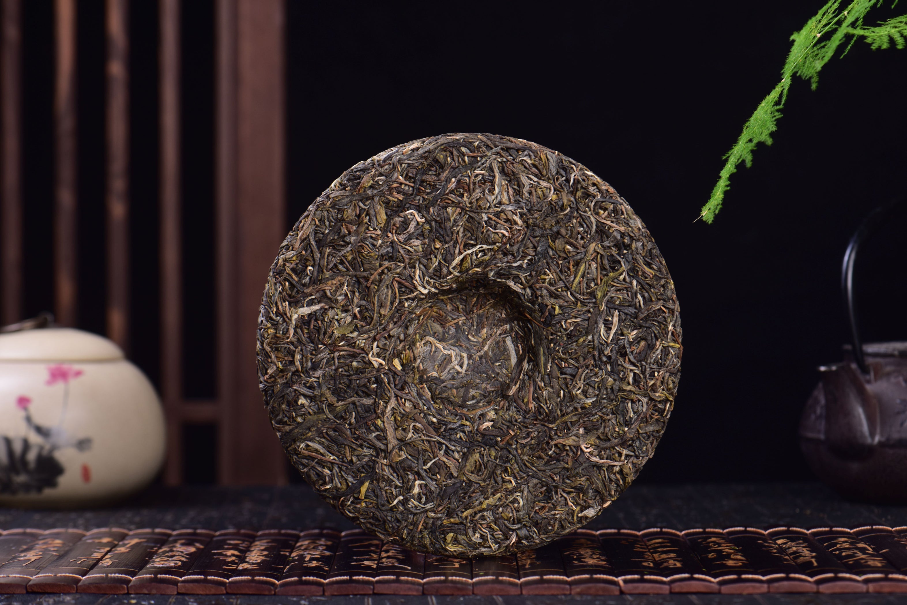 2023 Yunnan Sourcing "Autumn Meng Zhu Da Shan" Old Arbor Raw Pu-erh Tea Cake Yunnan Sourcing Tea ...