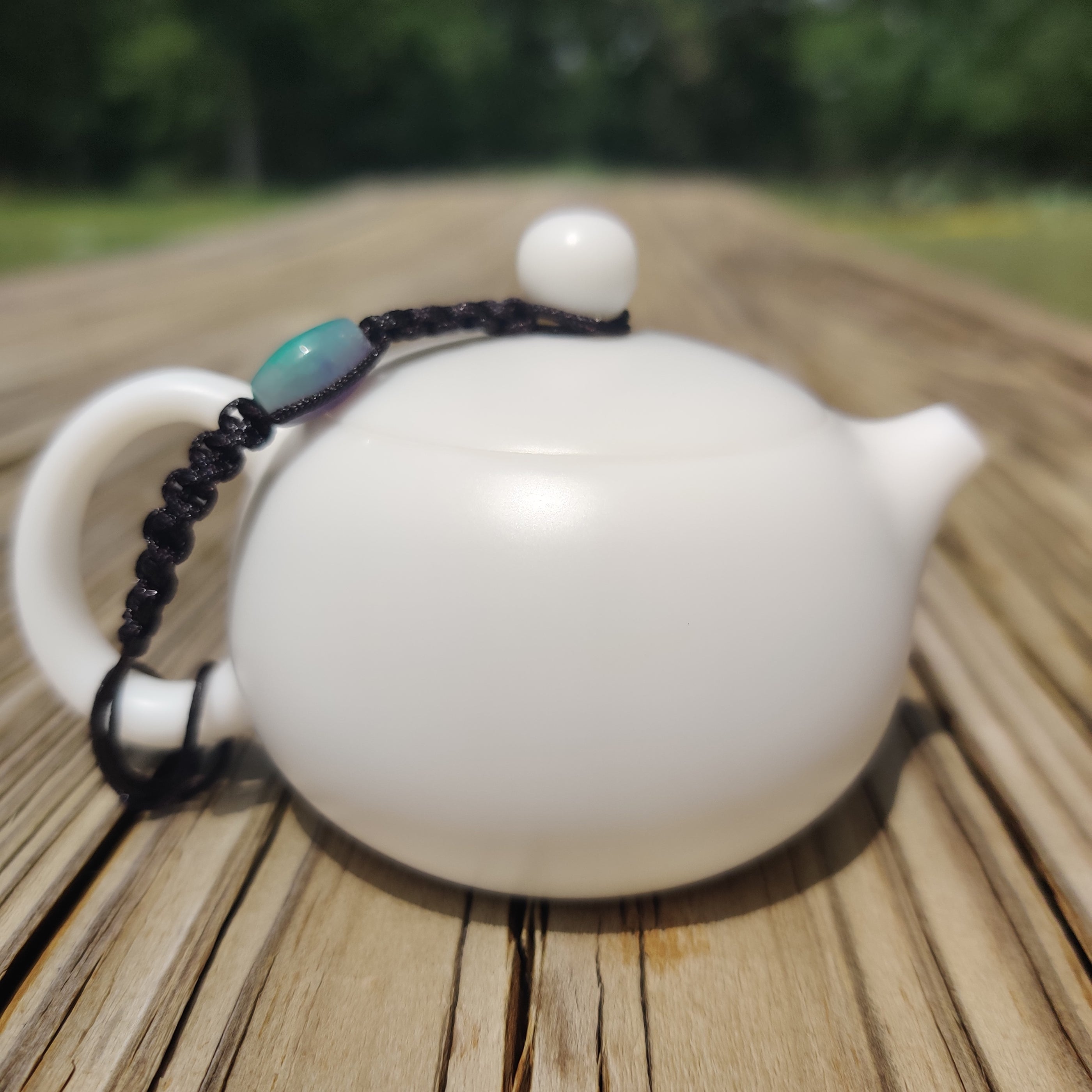 Mutton Fat Jade Porcelain "Xi Shi" Teapot Yunnan Sourcing Tea Shop