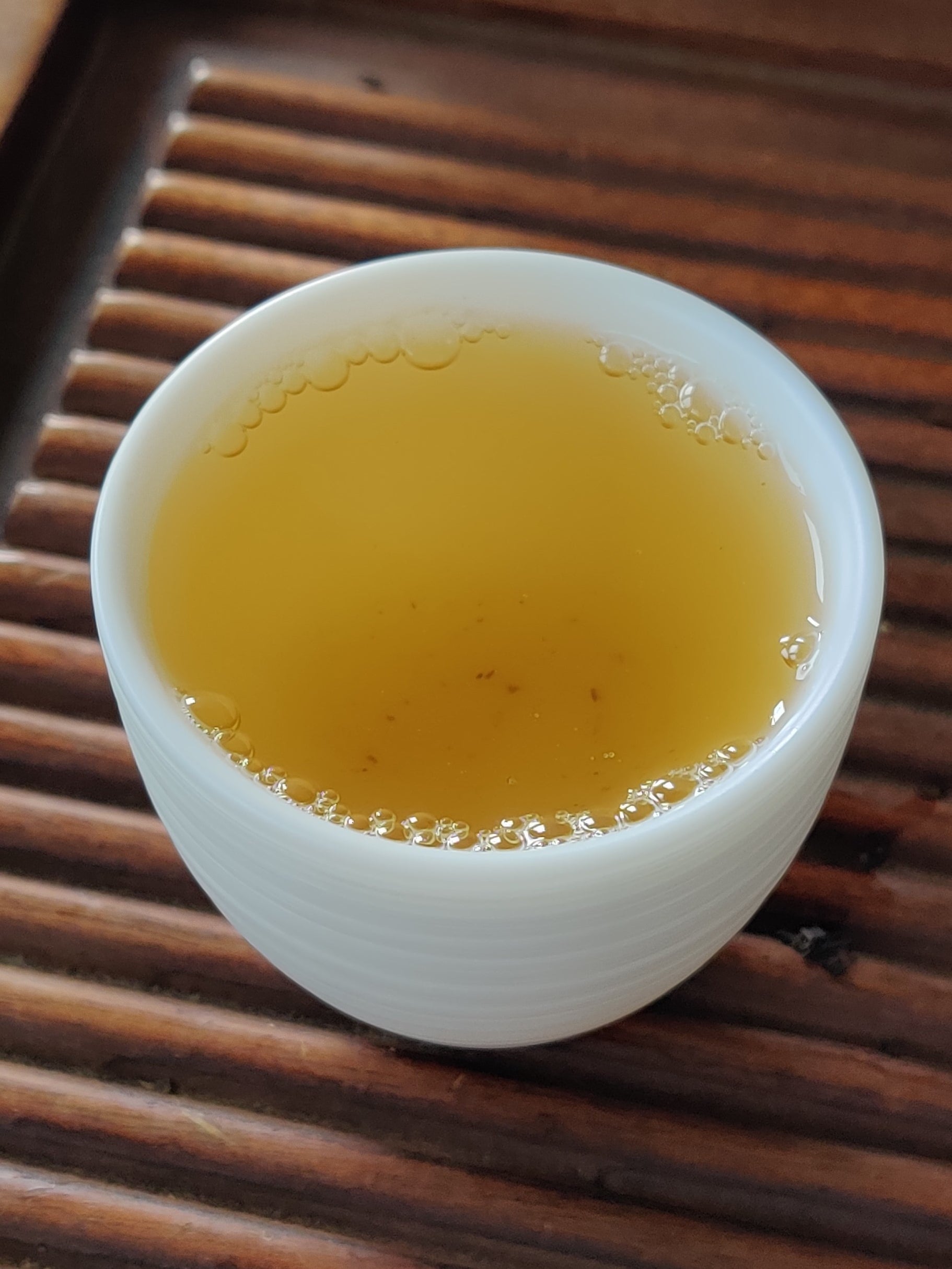 Mutton Fat Jade Porcelain "Egg-Shaped Spun" Tea Cup Yunnan Sourcing Tea ...