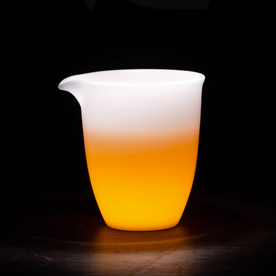 Mutton Fat Ice Jade Porcelain "Tall Pitcher" Cha Hai Yunnan Sourcing ...