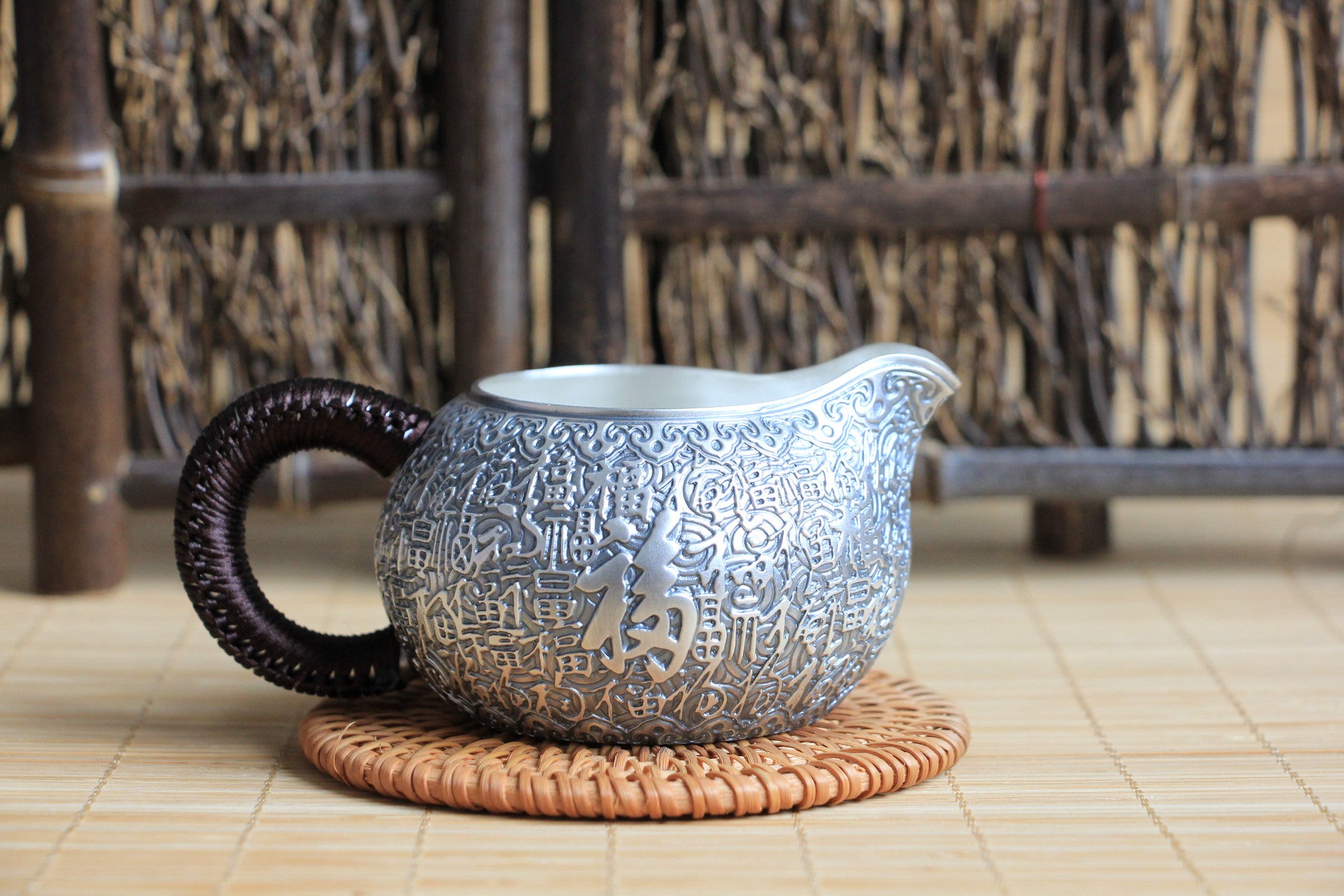 Pure Silver 999 "Bai Fu" Cha Hai * 180ml Yunnan Sourcing Tea Shop