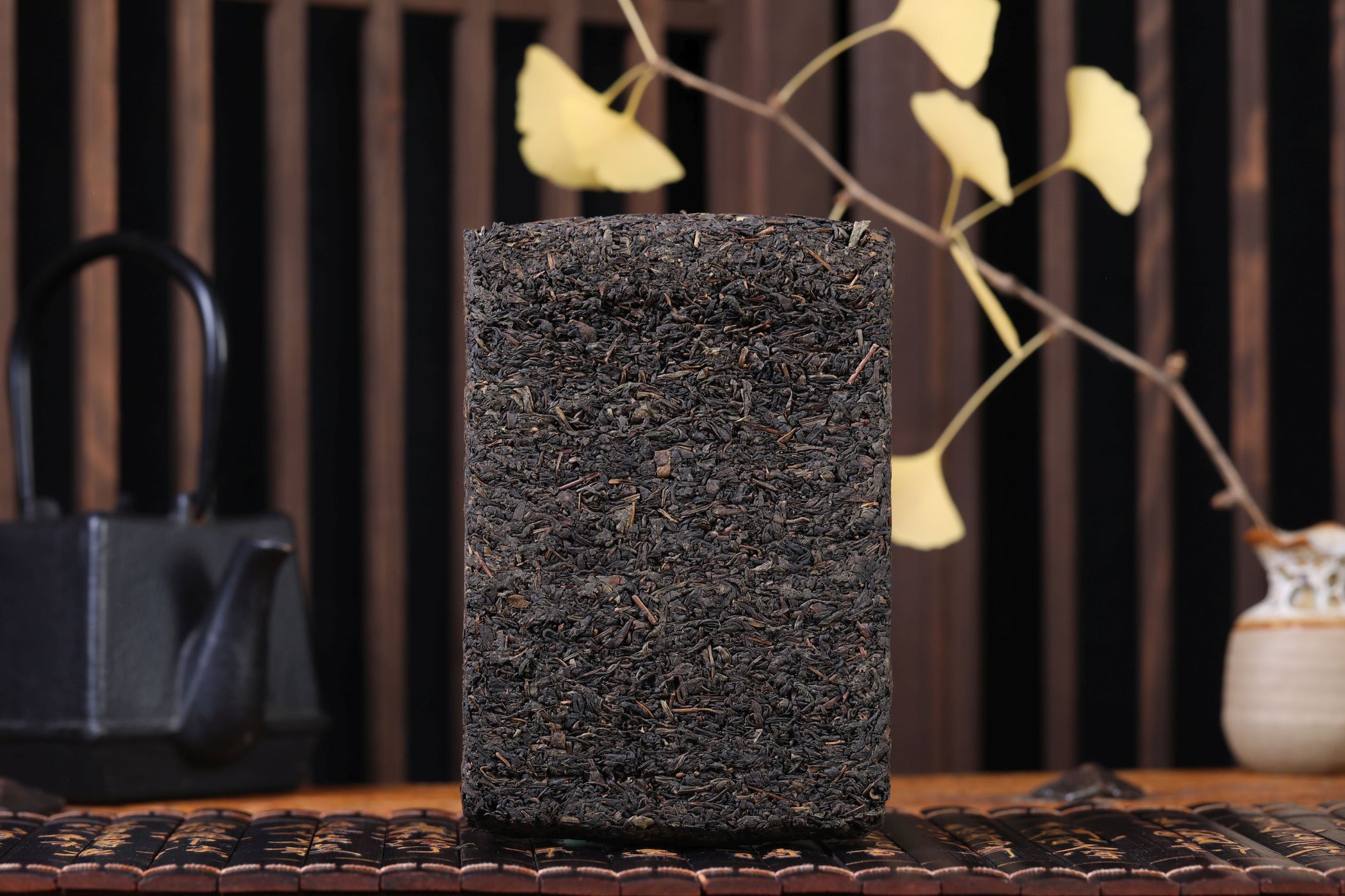 2018 Mojun Fu Cha "Pure Happiness" Fu Brick Tea Yunnan Sourcing Tea Shop
