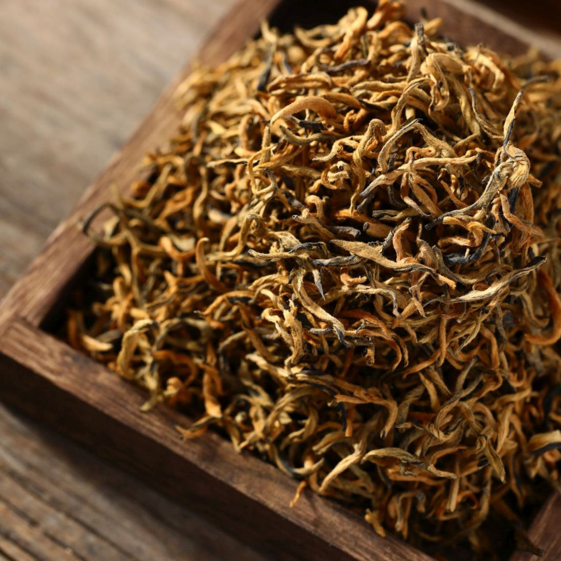 Feng Qing "Golden Pekoe #100" Dian Hong Black Tea Yunnan Sourcing Tea Shop