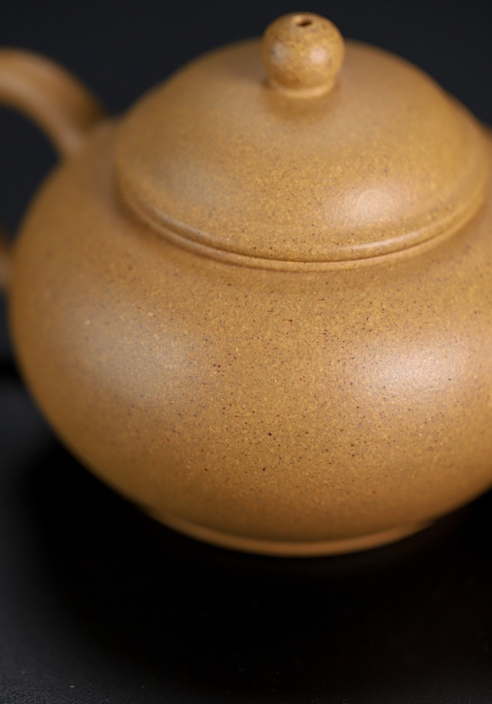 Golden Duan Ni Clay "Shui Ping" Yixing teapot — Yunnan Sourcing Tea Shop