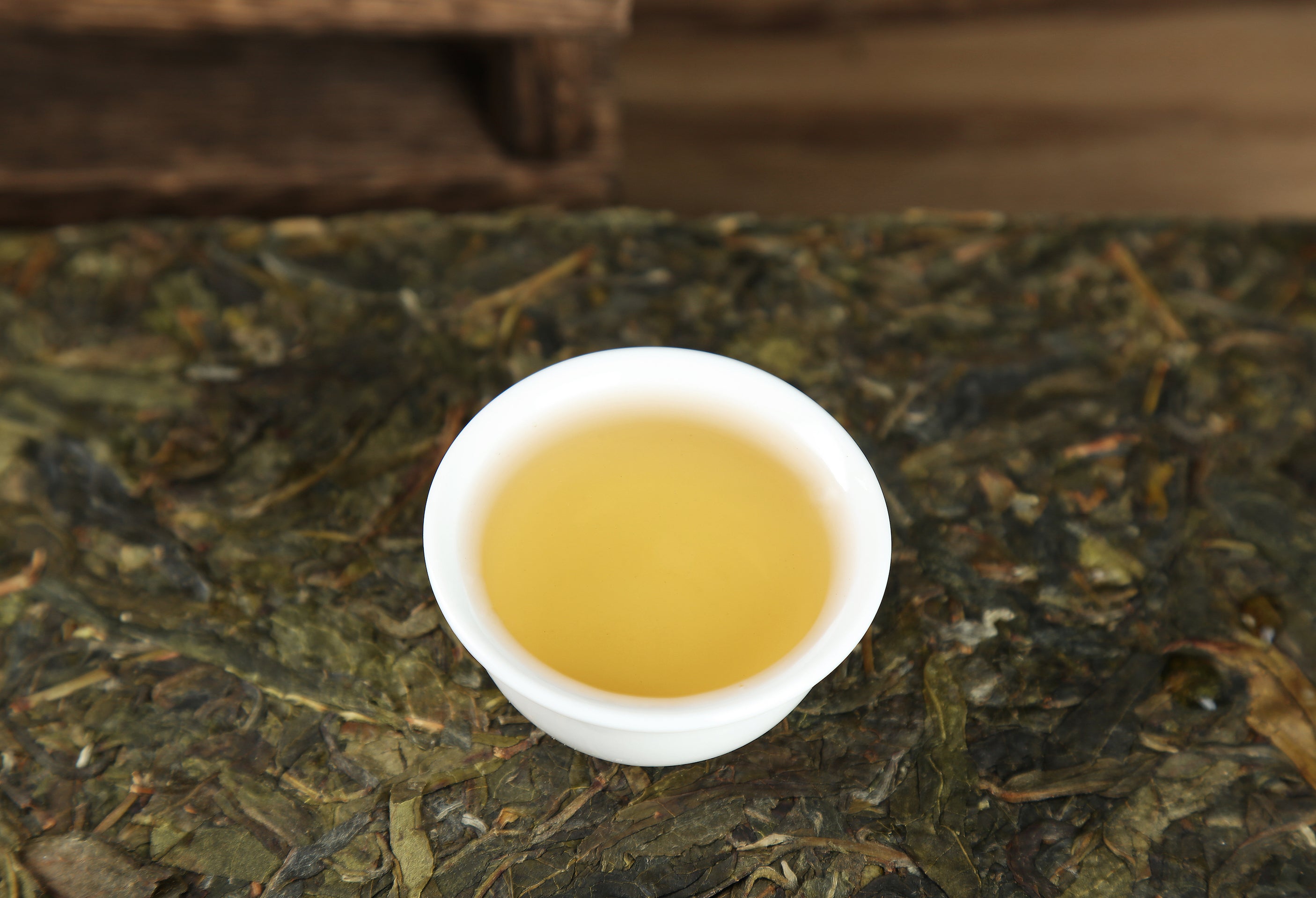 Bang Dong "Old Tree Huang Pian" Raw Pu-erh Tea Brick Yunnan Sourcing ...