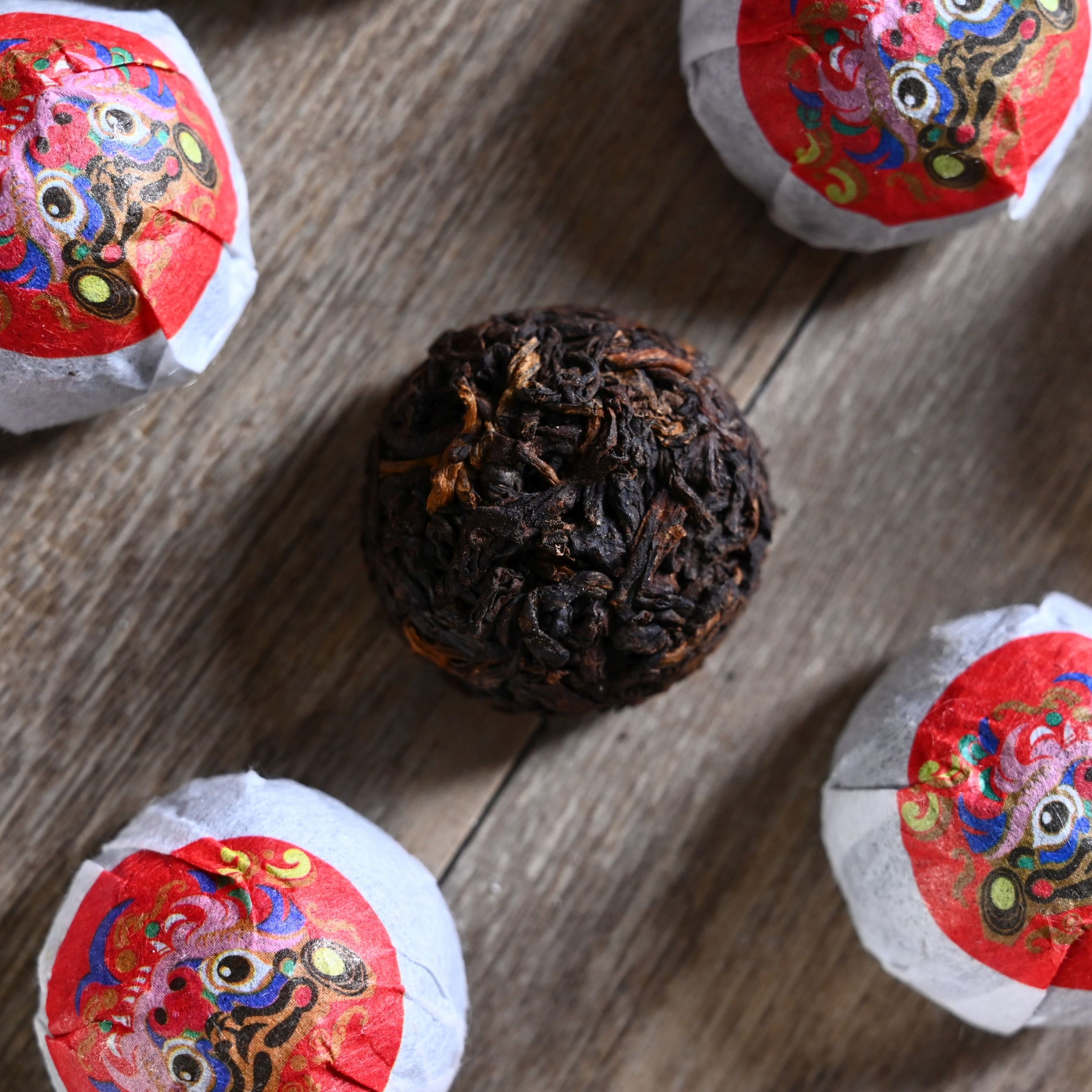 2022 Yunnan Sourcing "Menghai Tiger" Ripe Pu-erh Tea Mini Tuo Yunnan ...