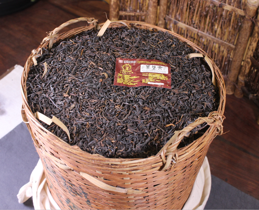 2019 Three Cranes "Old Tree" Liu Bao Cha — Yunnan Sourcing Tea Shop
