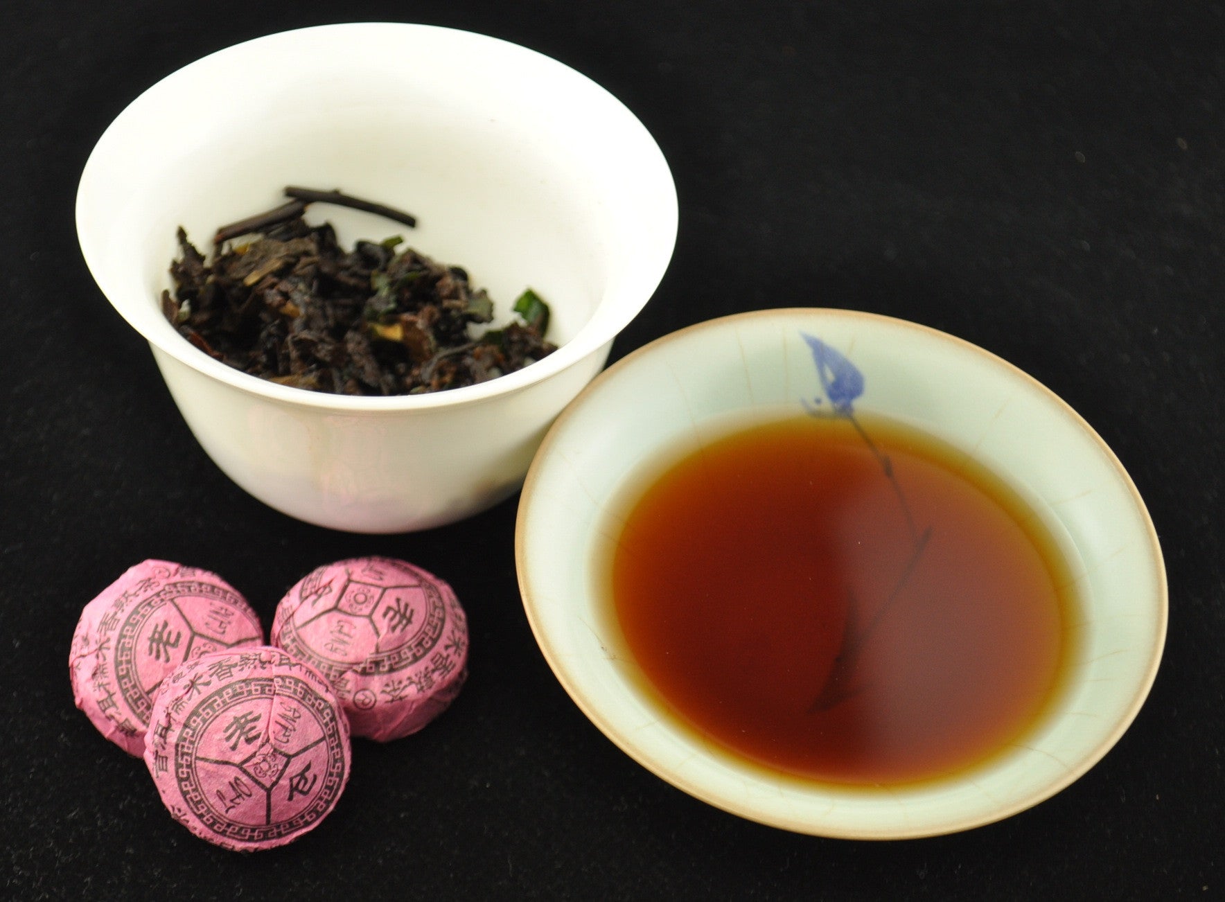 Sticky Rice Scent Ripe Pu-erh Mini Tuo Cha * Nuo Mi Xiang Yunnan ...