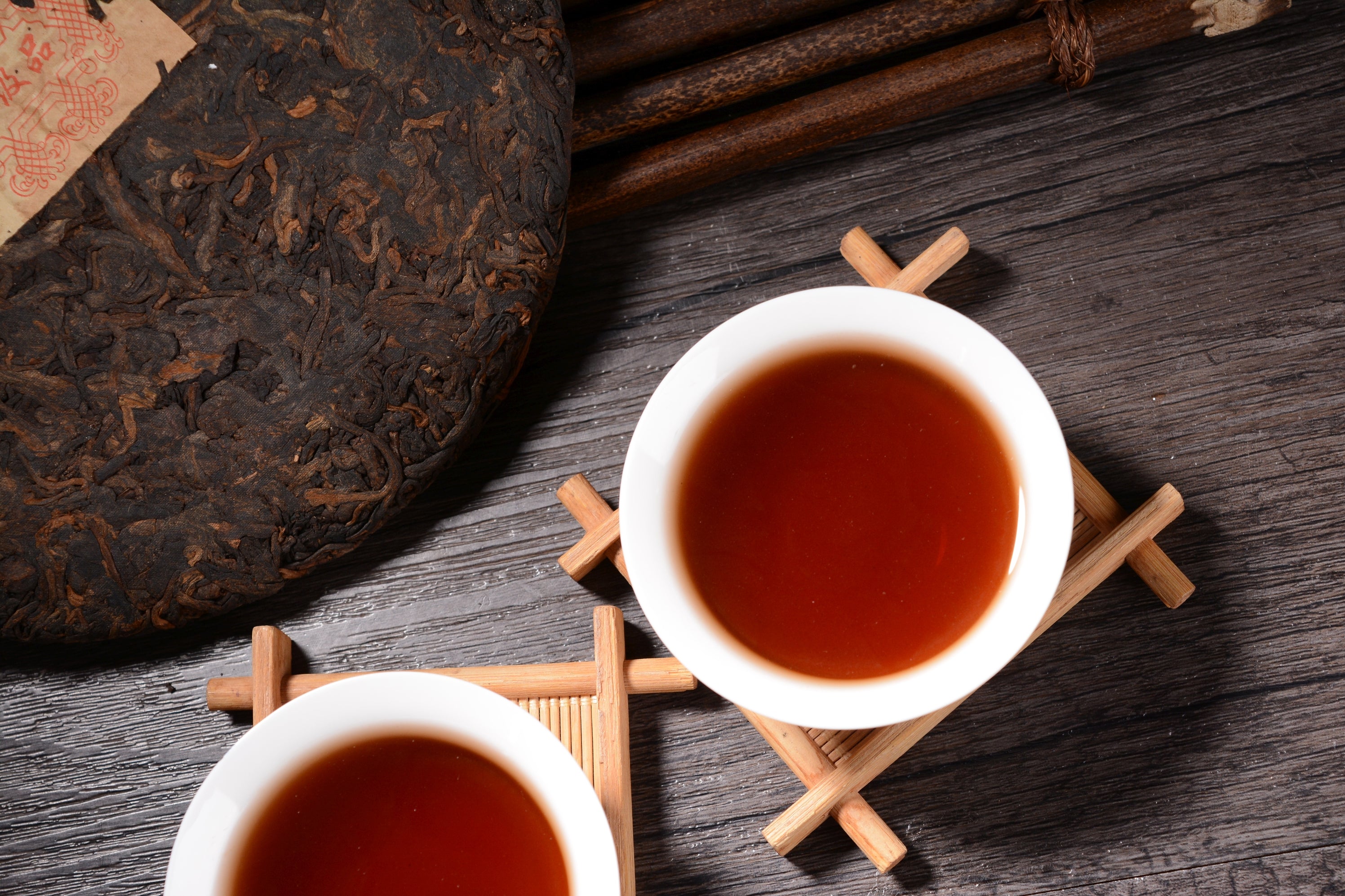 2014 White Wrapper "Generic 7572" Menghai Ripe Pu-erh Tea Cake — Yunnan ...