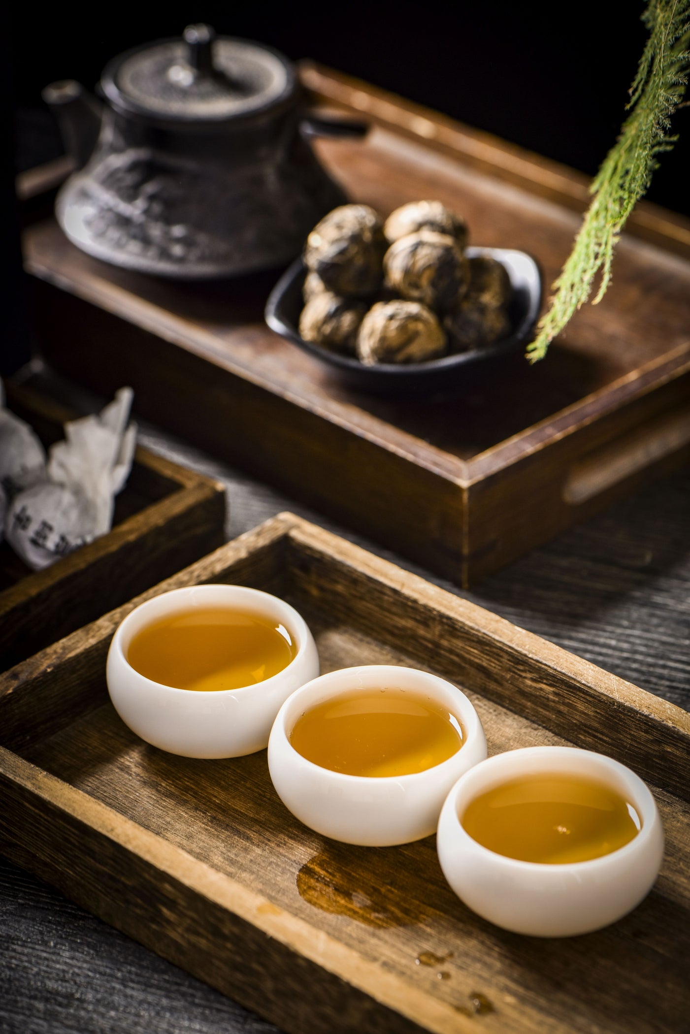 Mang Fei Mountain "Old Tree White Tea" Dragon Balls Yunnan Sourcing Tea ...