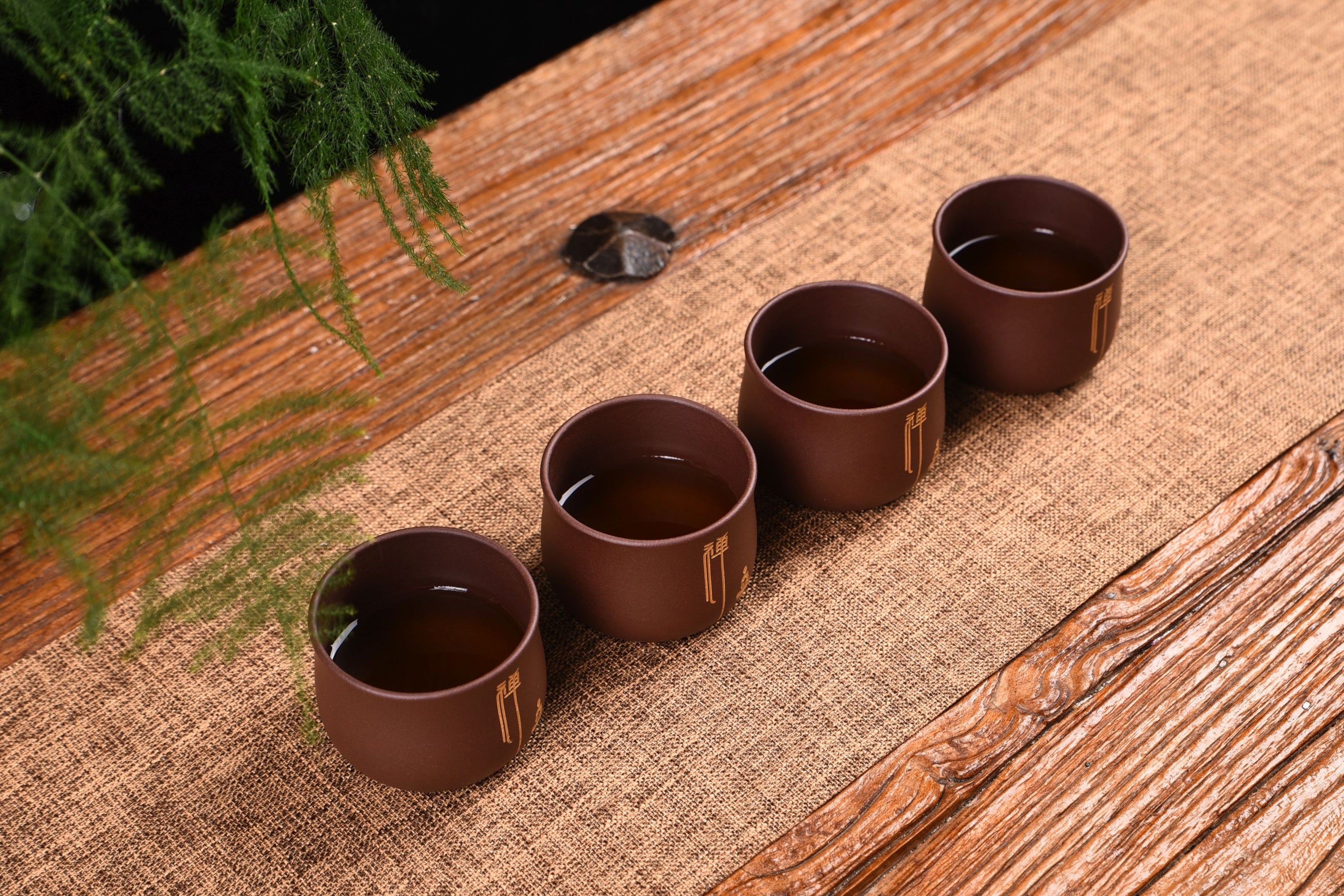 Yixing Purple Clay "Zen" Cups — Yunnan Sourcing Tea Shop