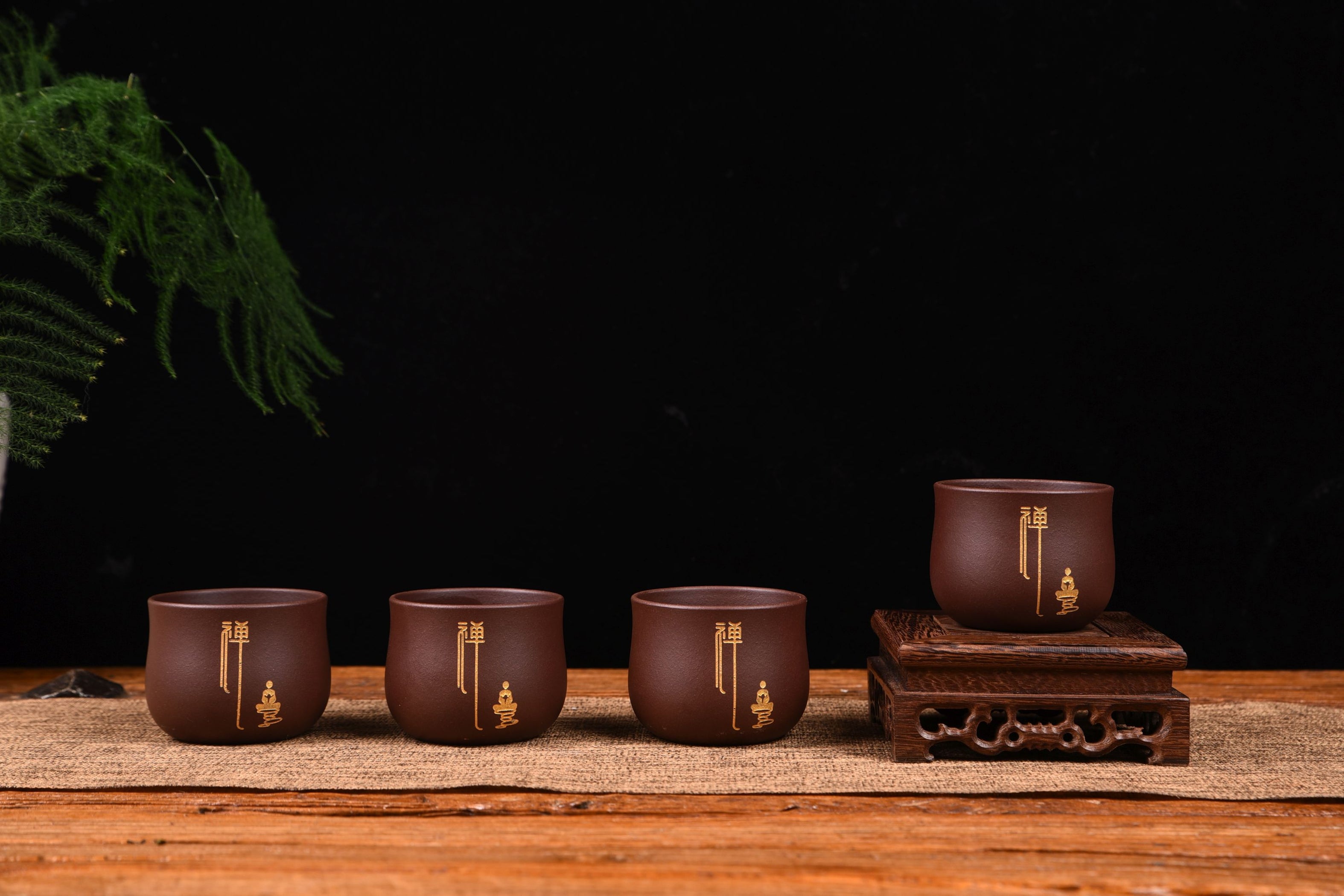 Yixing Purple Clay "Zen" Cups — Yunnan Sourcing Tea Shop