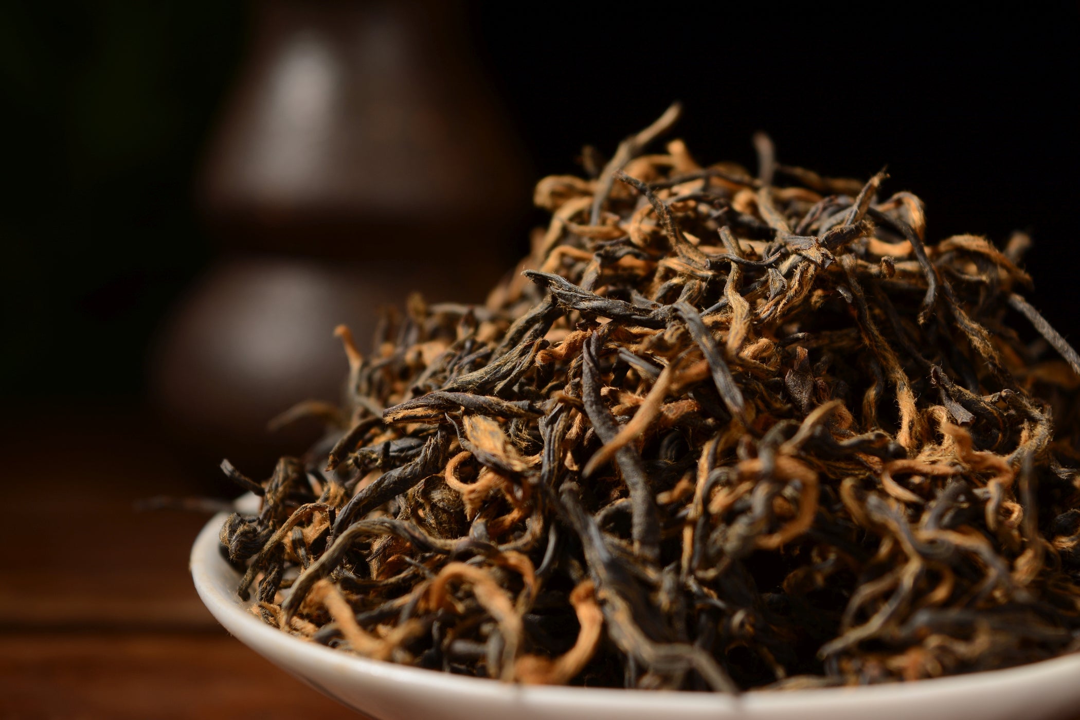 Classic Bai Lin Gong Fu "Golden Monkey" Black Tea of Fuding Yunnan ...