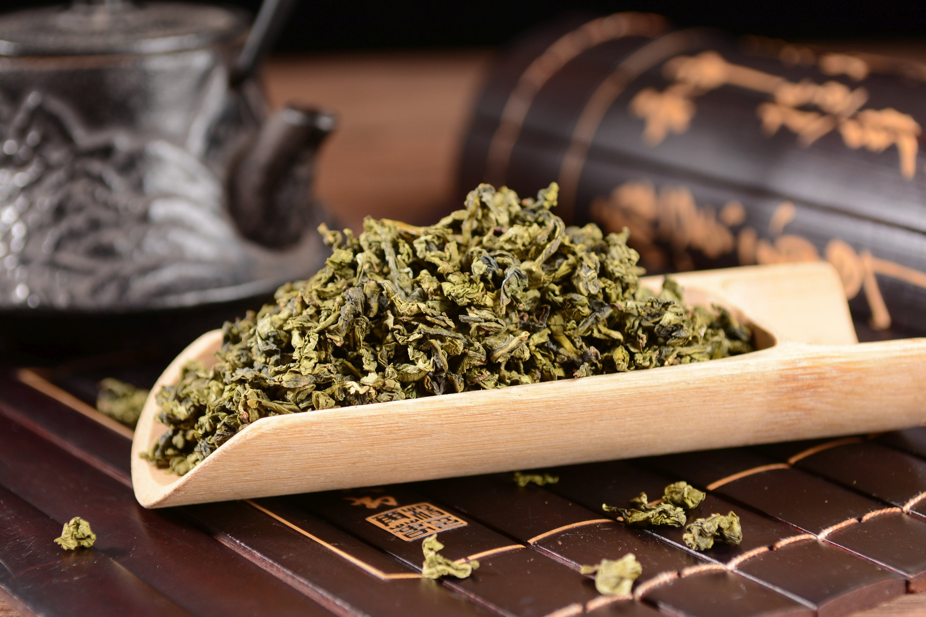 Osmanthus Flower Tie Guan Yin Oolong Tea — Yunnan Sourcing Tea Shop