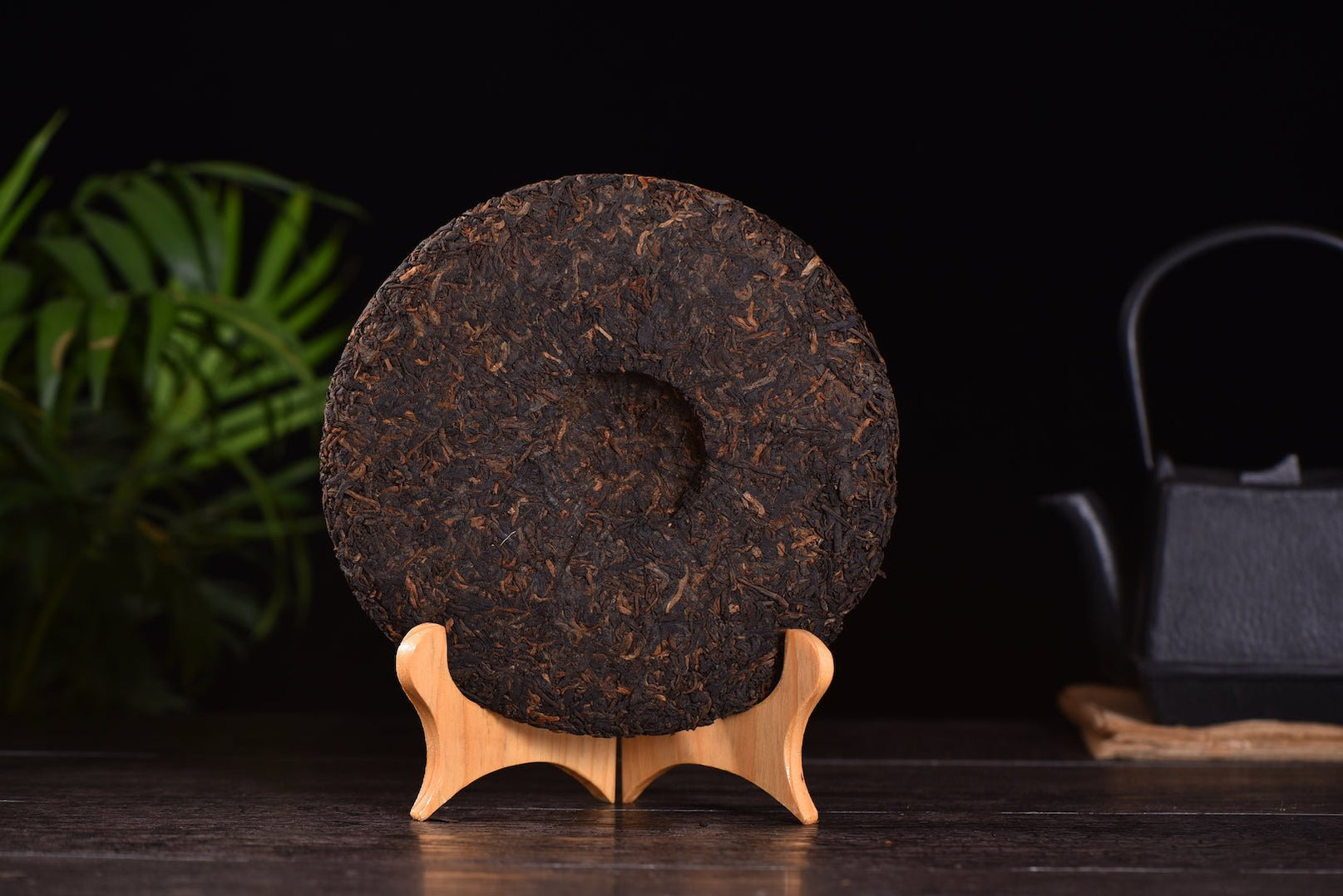 2009 Liming "Aged Aroma" Ripe Pu-erh Tea Cake Yunnan Sourcing Tea Shop