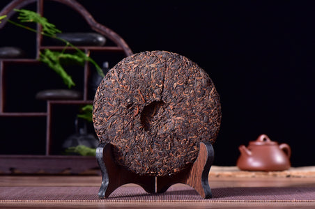 2017 Yunnan Sourcing "Rooster King" Ripe Pu-erh Tea Cake Yunnan Sourcing Tea Shop