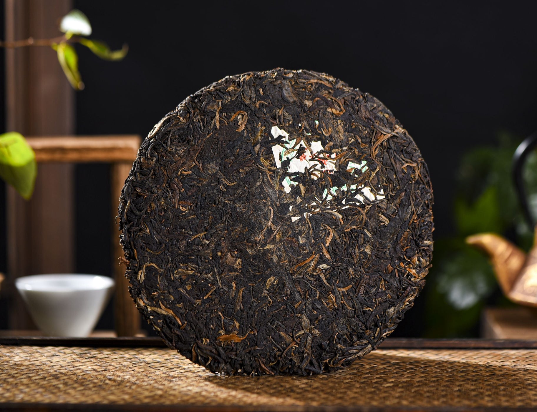 2007 Lao Man'e Brand "Classic Qing Bing" Bu Lang Raw Pu-erh Tea Cake ...