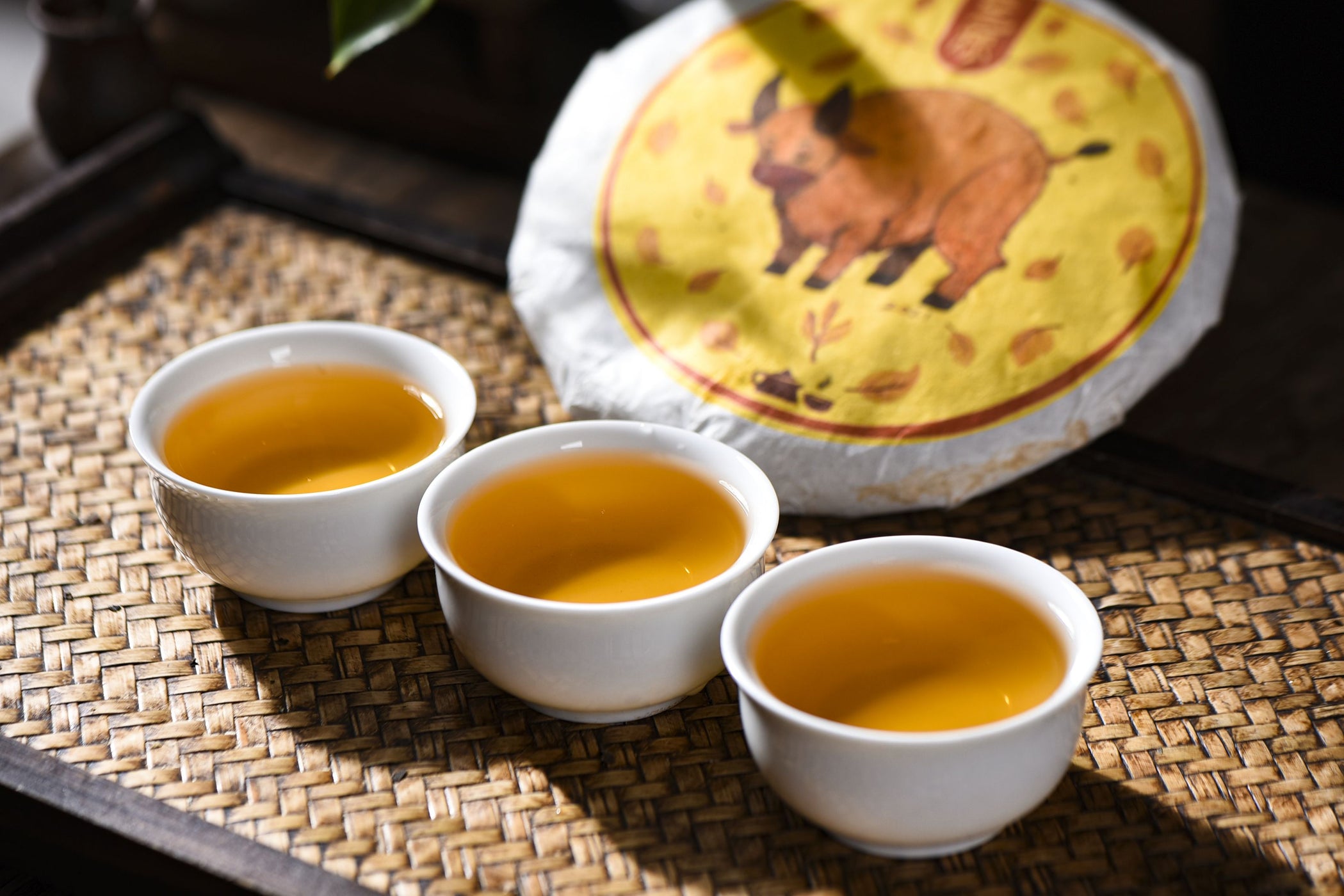 2021 Yunnan Sourcing "Meng Song Village" White Tea Cake Yunnan Sourcing ...