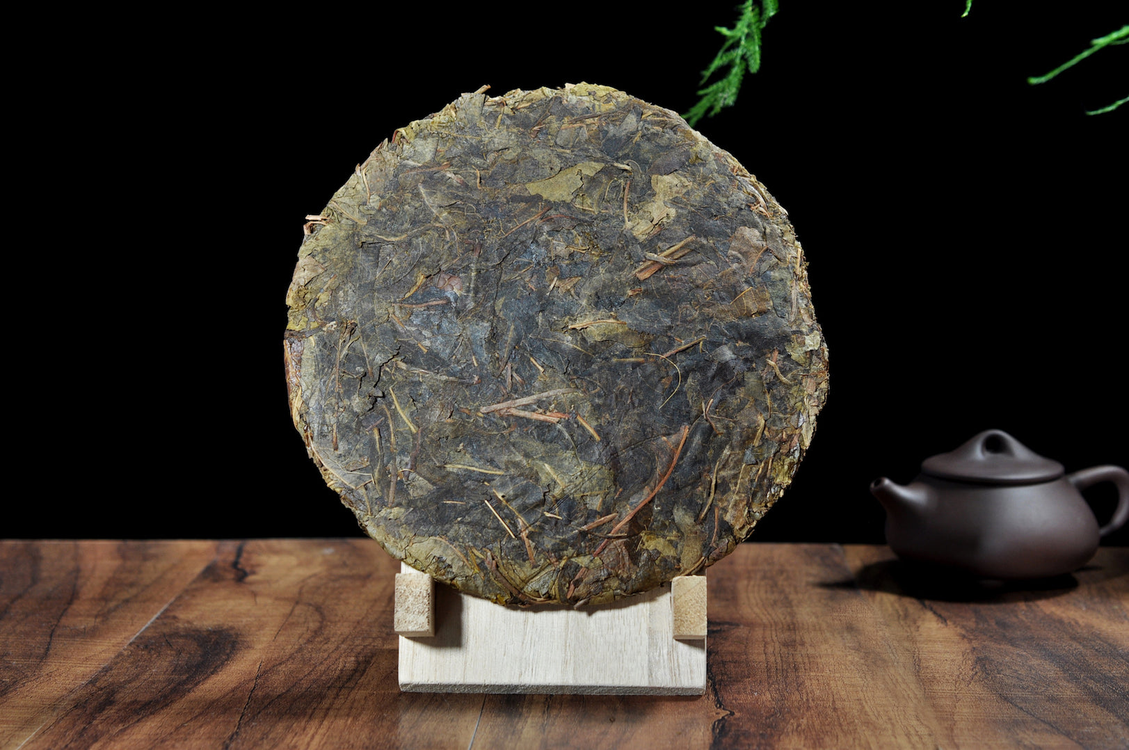 2000 Yi Wu "Huang Pian" Matured Leaves Raw Pu-erh Tea Cake Yunnan ...