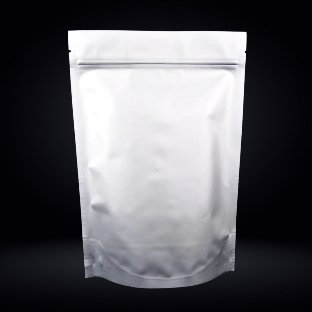 Heavy Duty Zip Lock Silver Stand-up Pouches for Tea Packaging and ...