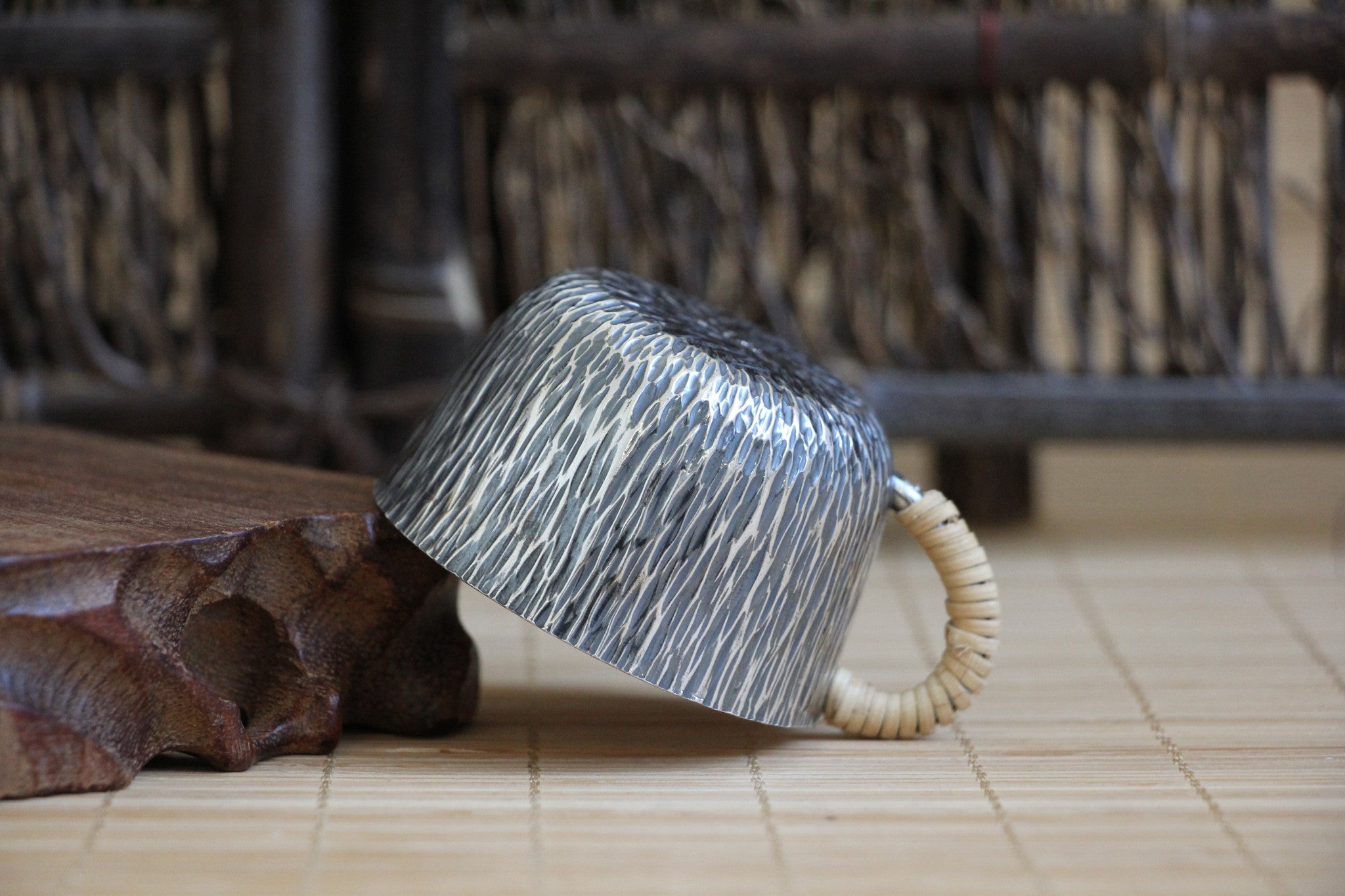 Pure Silver 999 English Style Tea Cup with Handle * 80ml Yunnan ...