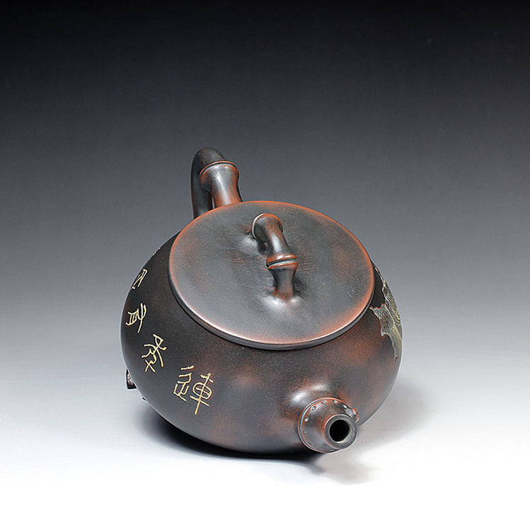 Qin Zhou Nixing Clay Teapot "Shi Piao" by Lu Ji Zu — Yunnan Sourcing Tea Shop