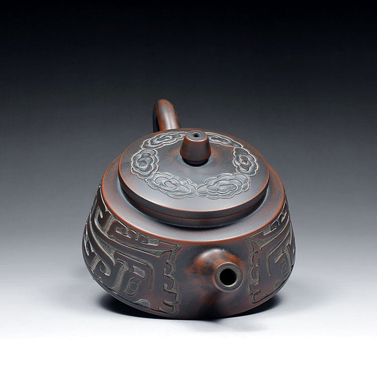 Qin Zhou Nixing Clay Teapot "Overlord" by Hu Ying Jia Yunnan Sourcing Tea Shop