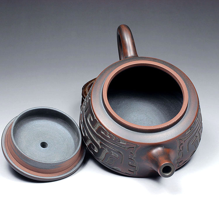 Qin Zhou Nixing Clay Teapot "Overlord" by Hu Ying Jia Yunnan Sourcing Tea Shop