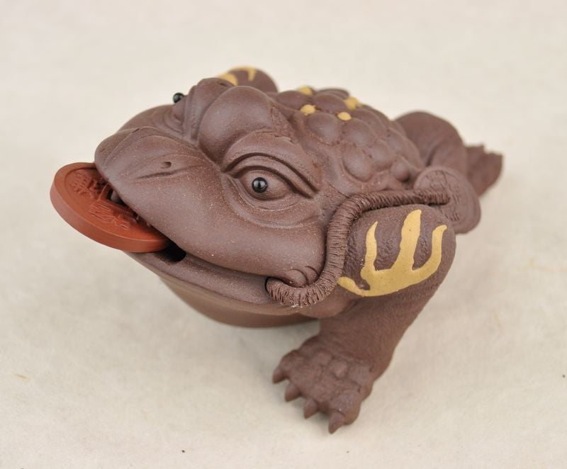 Yixing Clay "Jin Chan" Tea Mascot Statue for Gong fu Cha tea table ...