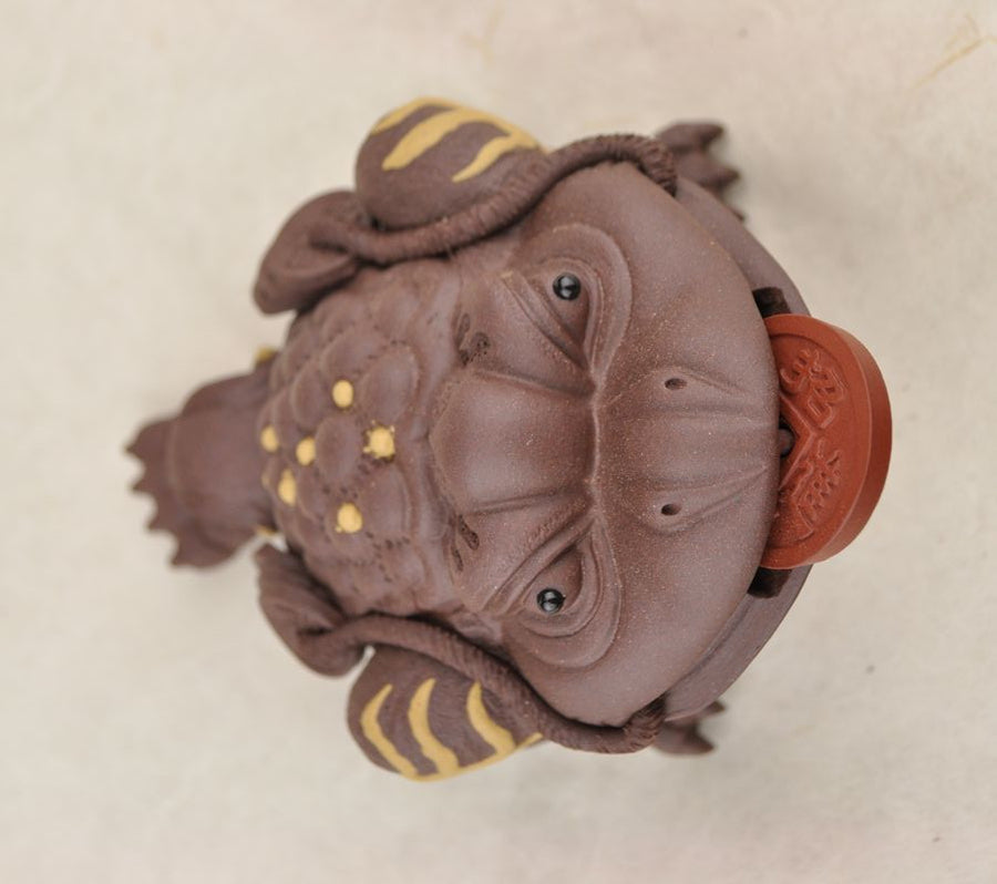 Yixing Clay "Jin Chan" Tea Mascot Statue for Gong fu Cha tea table ...