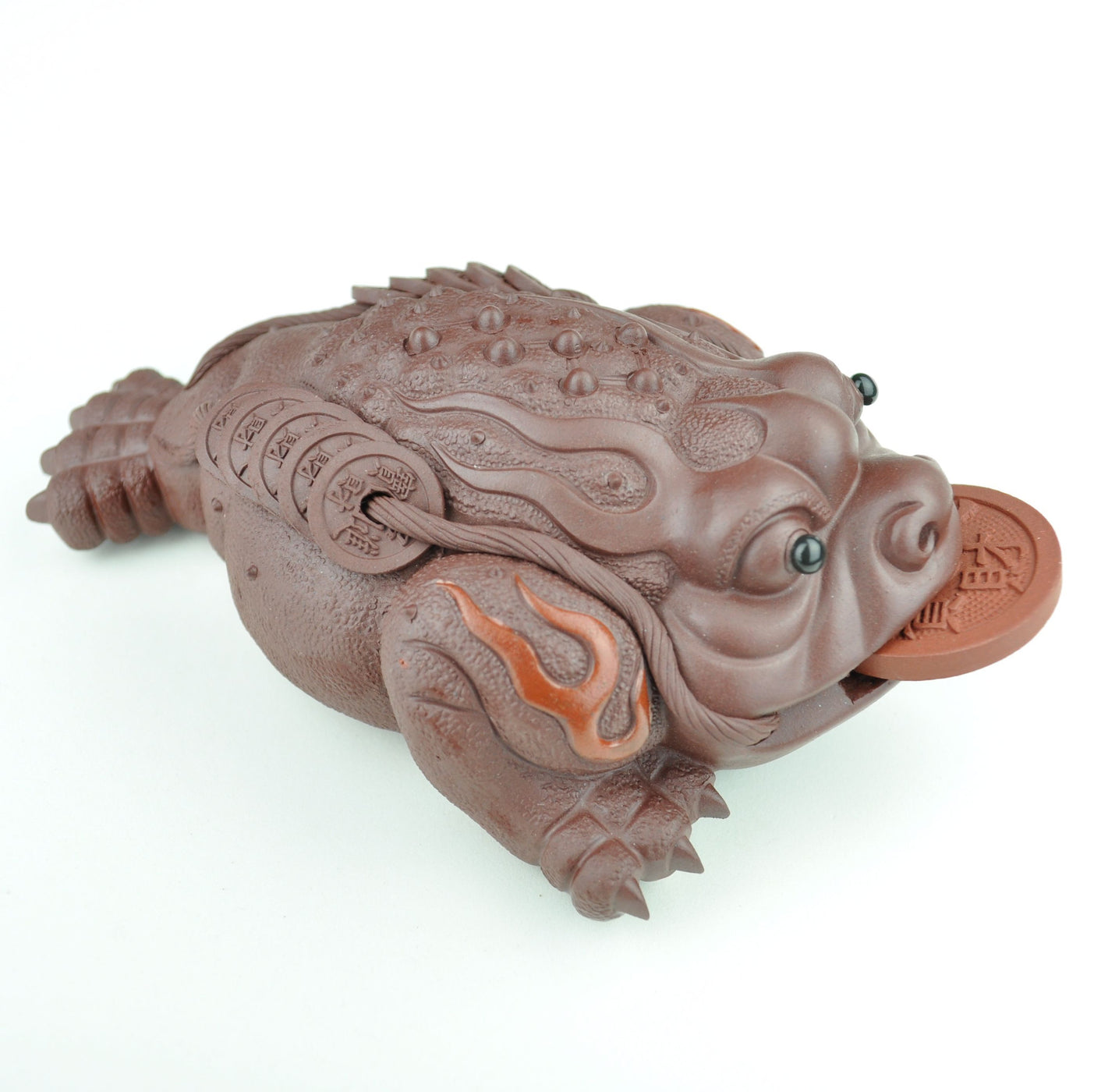 Yixing Clay "Jin Chan King" Tea Mascot Statue for Gong Fu Cha Yunnan ...