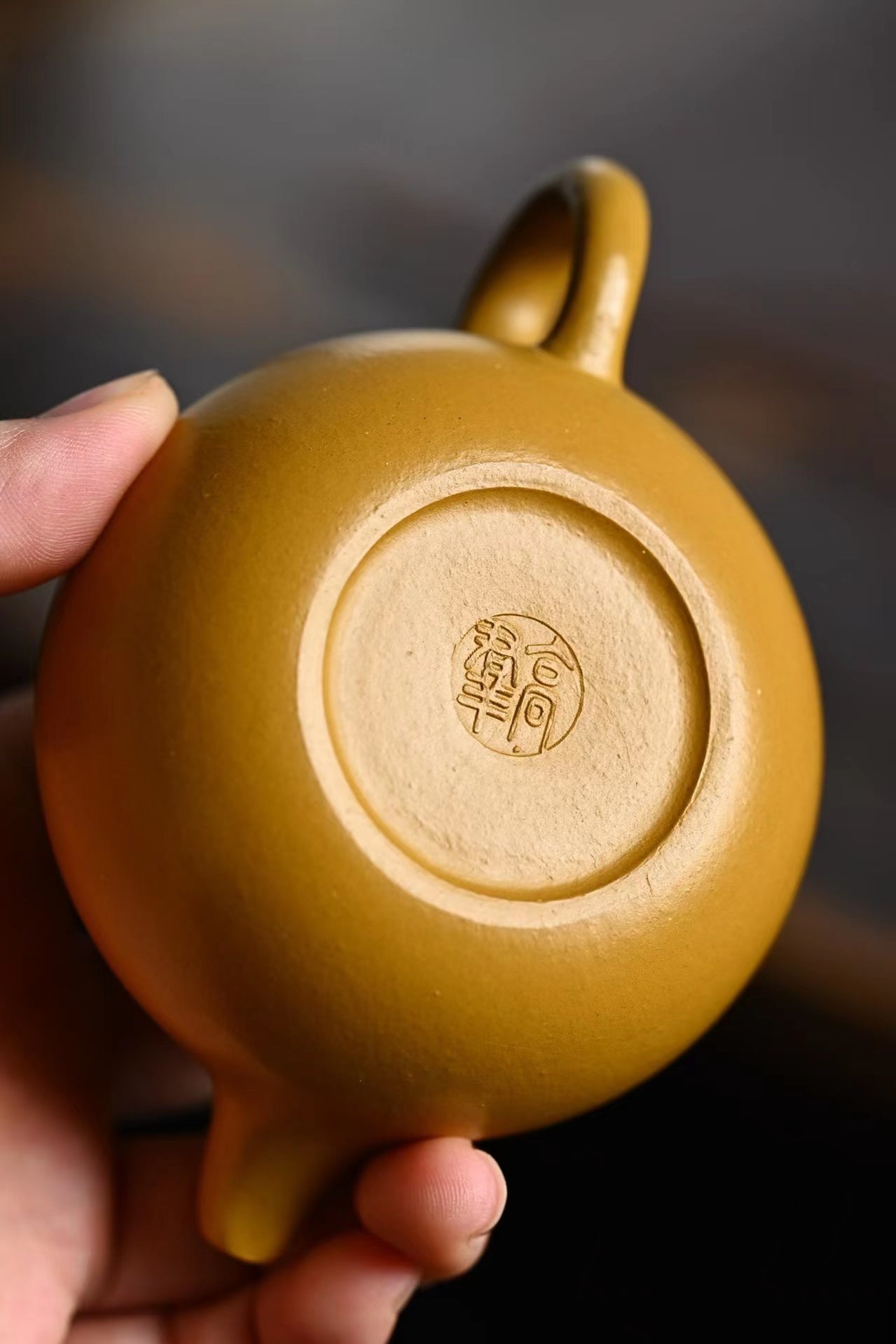 Golden Duan Ni Clay "Fang Gu" Yixing teapot Yunnan Sourcing Tea Shop