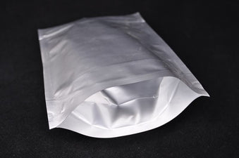 Heavy Duty Zip Lock Silver Stand-up Pouches for Tea Packaging and ...