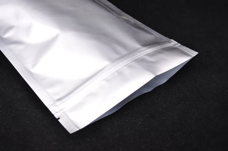 Heavy Duty Zip Lock Silver Stand-up Pouches for Tea Packaging and ...