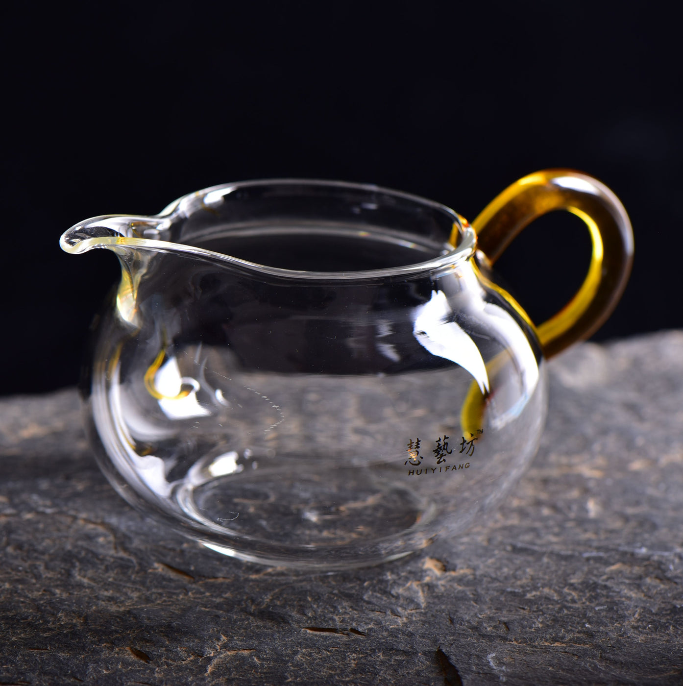 Amber Handle Glass Cha Hai for Gong Fu Cha * 280ml — Yunnan Sourcing ...